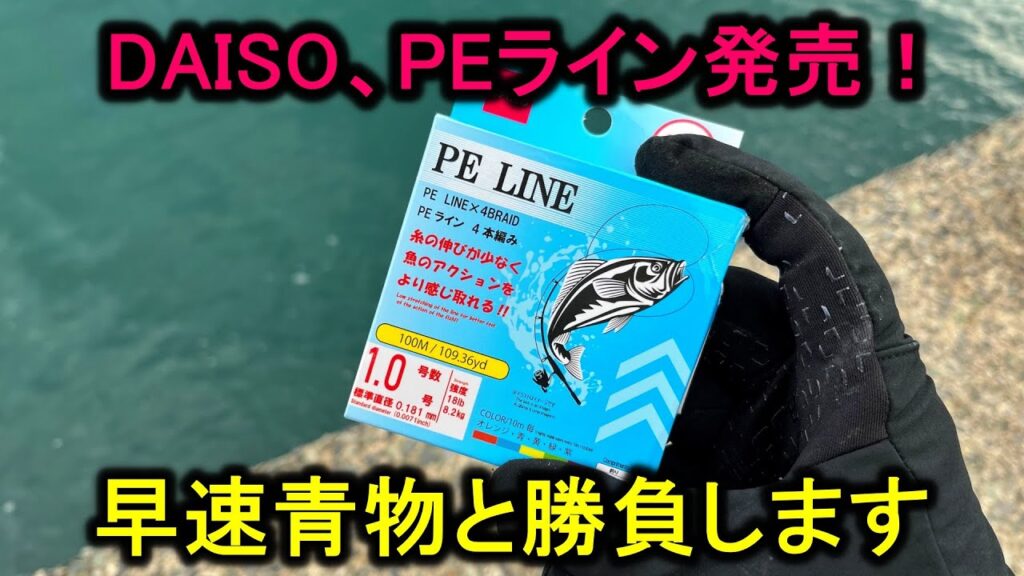 今話題の「ダイソーPEライン」で堤防青物を釣りまくってきました。【ライトショアジギング】 | 山陰釣り新報